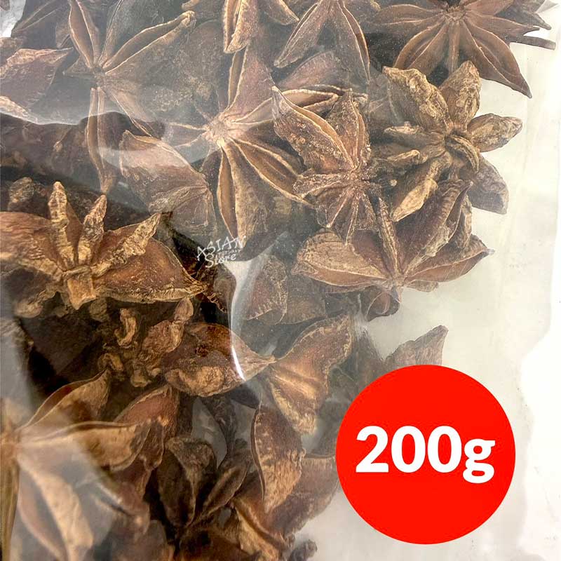 【商品名】八角 【原材料】はっかく 【内容量】200g 【原産国】中国 【賞味期限】商品画像記載の賞味期限と現物は異なる場合がございます