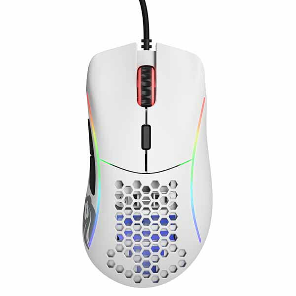 68gと軽量でスムーズな操作が可能な穴あきゲーミングマウス [特徴] ・68gと軽量な有線マウス ・ハニカムシェルにより強度を保ちつつ軽量化 ・軽くフレキシブルなケーブルを採用 ・RGB LEDによるライティングに対応 ・最大12,000d...