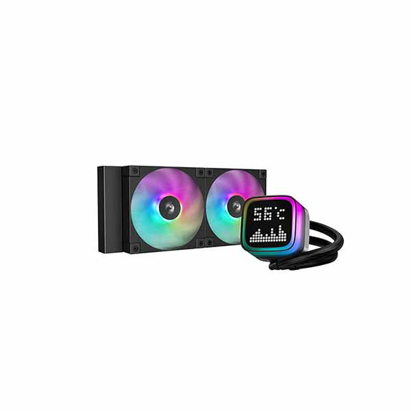 LP240 は、DeepCool の 5 PRO 世代水冷クーラーの豊富なラインナップに加わった最新の製品です。透明な ARGB ポンプベゼルは、楽しく便利な機能を備えたユニークなドットマトリックススクリーンを備えています。 [仕様] Ap...