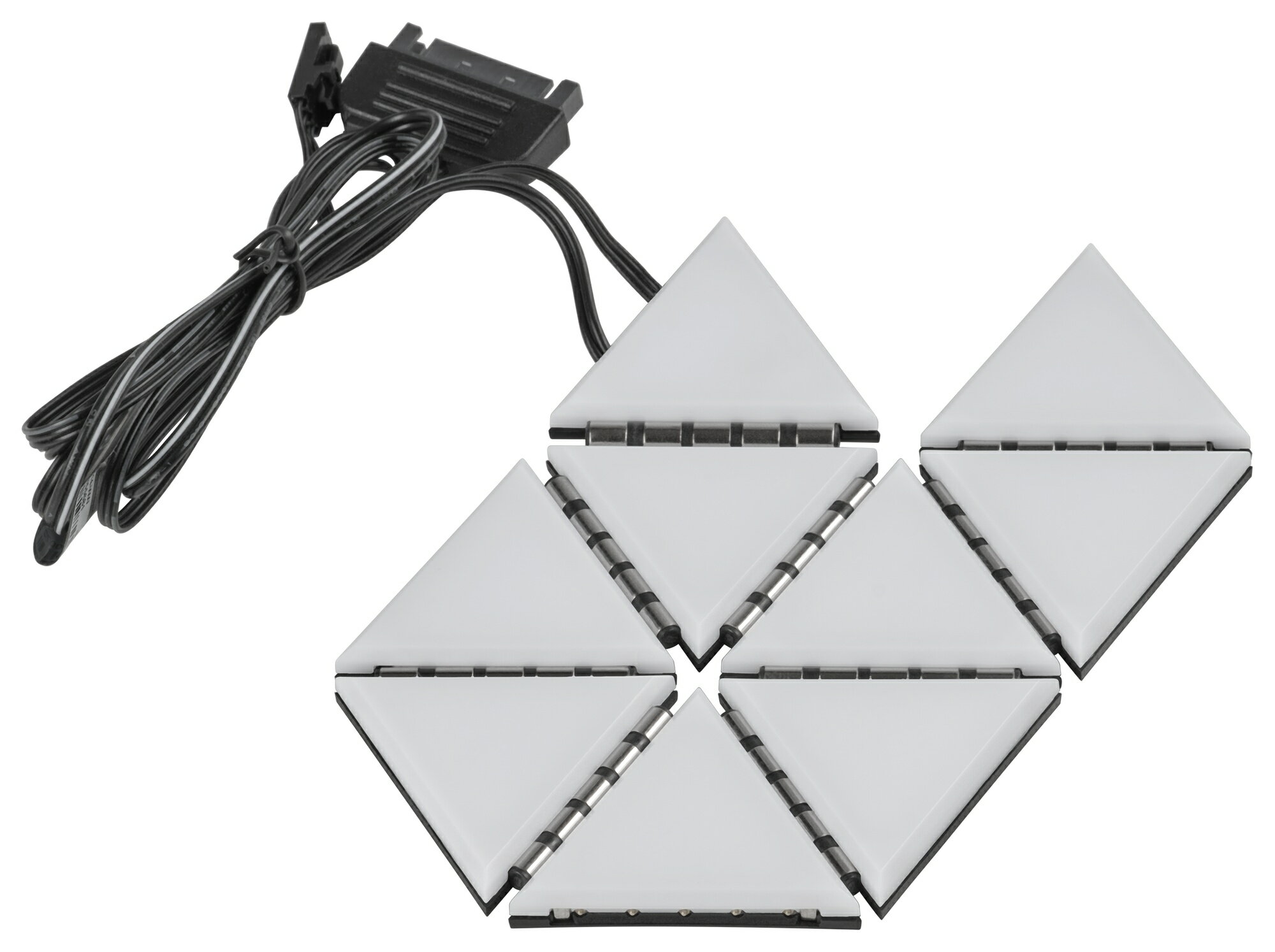 81個のRGB LEDで豊かなライティングを演出。iCUEによるカスタマイズを楽しめるマグネット式LEDパネル [特徴] ・1枚のパネルに9個のRGB LEDを搭載 ・統合管理ソフトウェア「iCUE」に対応 ・PCケース内に取り付けやすいマ...