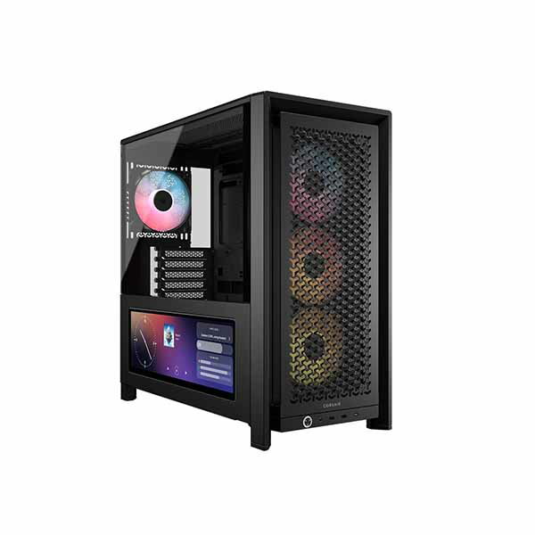 14.5インチのLCDサブディスプレイを側面に備えたミドルタワーPCケースです。4基の付属ファンと3箇所の360mmラジエーターに対応し、高い冷却性能と拡張性を兼ね備えています。 [特徴] ・XENEON EDGE LCDタッチスクリーン搭...