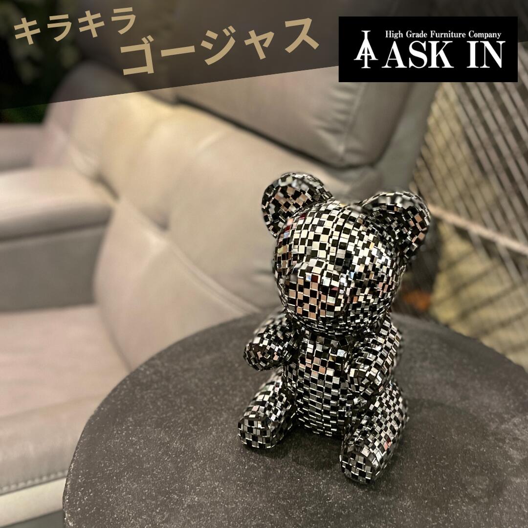 新品ですが輸入品の為、若干の小傷、汚れ、塗装のムラ等ある場合が御座います。 予めご了承くださいます様宜しくお願い致します。 [検索キーワード] シルバー 動物 コグマ 熊 ベア オフィス サロン ディスプレイ 男性 父の日 彼氏 彼女 プレ...