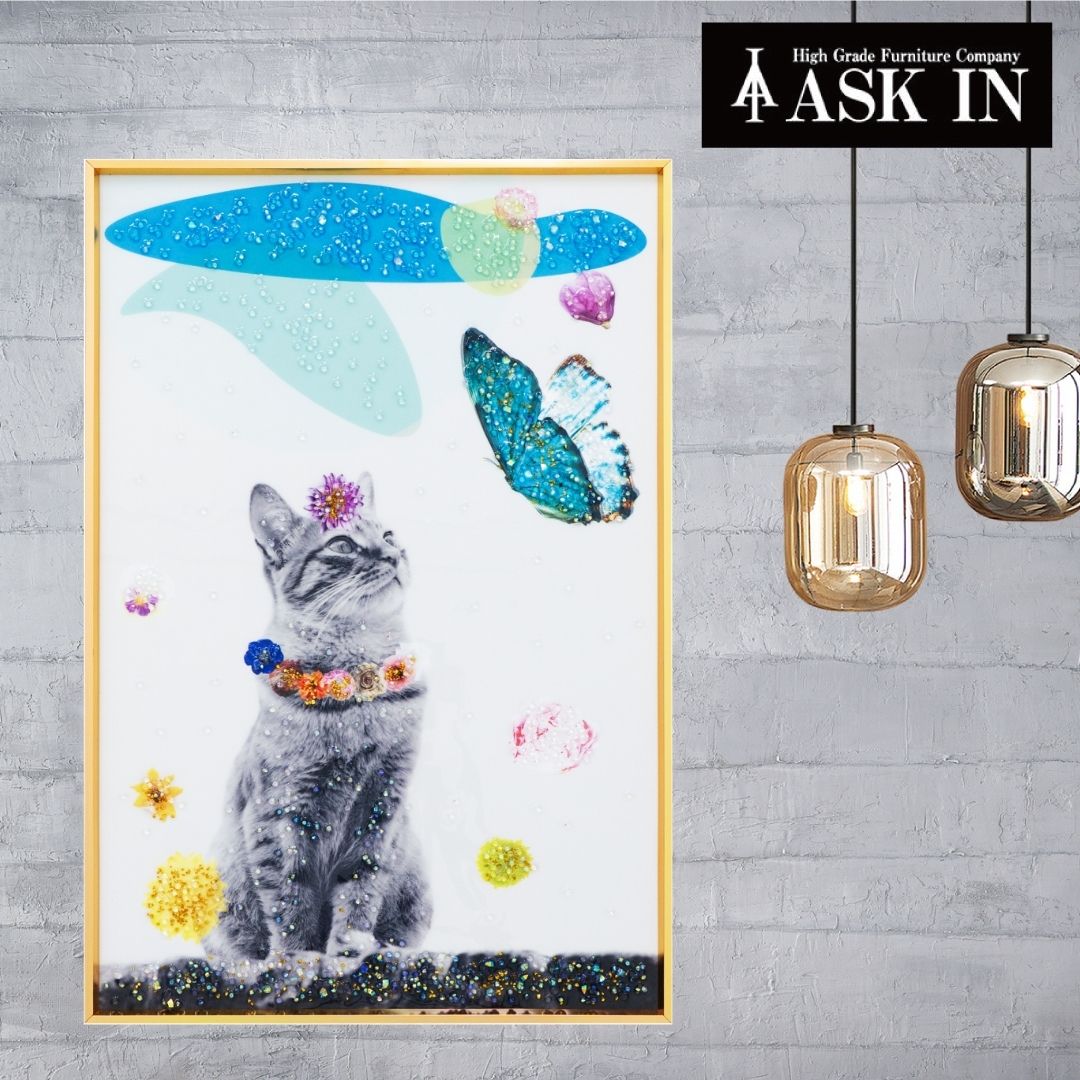 CRYSTAL ART CRYSTAL ART 光の加減できらめきを変える、立体感とキラキラ感が魅力。 空間に高級感を添える、他とは一味違うクリスタルアートです。 サイズW410xD30xH610 重量:約2.0kg 材質:レジン・パネル・...