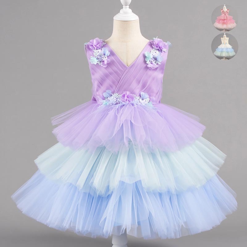 商品名 子供ドレス 色 ピンク|パープル|ベージュ サイズ 80-130cm 素人採寸若干の誤差がある場合がございます。 素材 ポリエステル ご了承いただきたいこと ※サイトに掲載の商品は、撮影の環境とモニター環境により、実際の物と素材感・...