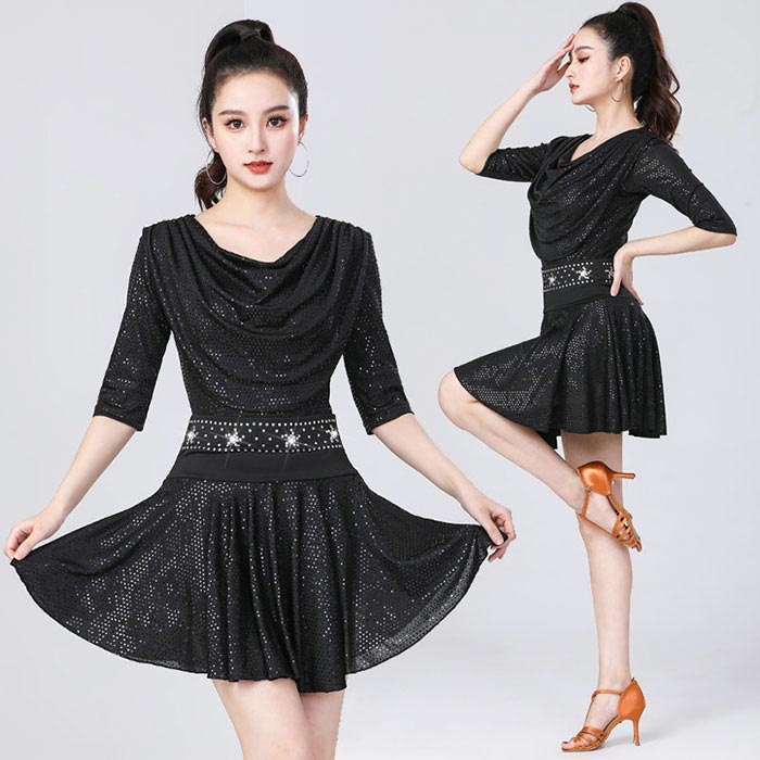 商品名 レディースダンス衣装 簡単な包装、ご了承ください。 色 ブラック サイズ M-4XL 素人採寸若干の誤差がある場合がございます。 素材 ポリエステル ご了承いただきたいこと ※サイトに掲載の商品は、撮影の環境とモニター環境により、実...