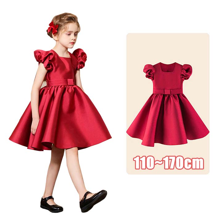 商品名 キッズドレス ・簡易な包装、ご了承ください。 色 ワインレッド サイズ 110-170cm 素人採寸若干の誤差がある場合がございます。 素材 ポリエステルー ご了承いただきたいこと ※サイトに掲載の商品は、撮影の環境とモニター環境に...