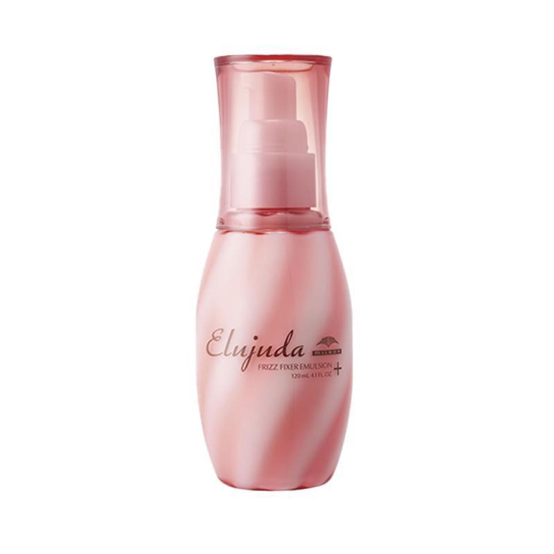 商品名 ミルボン　エルジューダ　フリッズフィクサー　エマルジョン　+　120ml　洗い流さないトリートメント 　美容室　Elujuda 説明 くせ・うねりによってゴワつく髪を塗布時から仕上がりまでやわらかくまとめる。 使い方 タオルドライ後...