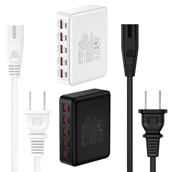 【送料無料】USB コンセント 10ポート 70W 【5*PD&5*USB A】 タイプc充電器 iPhone 17充電器 USBチャージャー コンパクト スマホアダプター PSE認証 10台同時充電可能 ACアダプター コンセント タイプ...