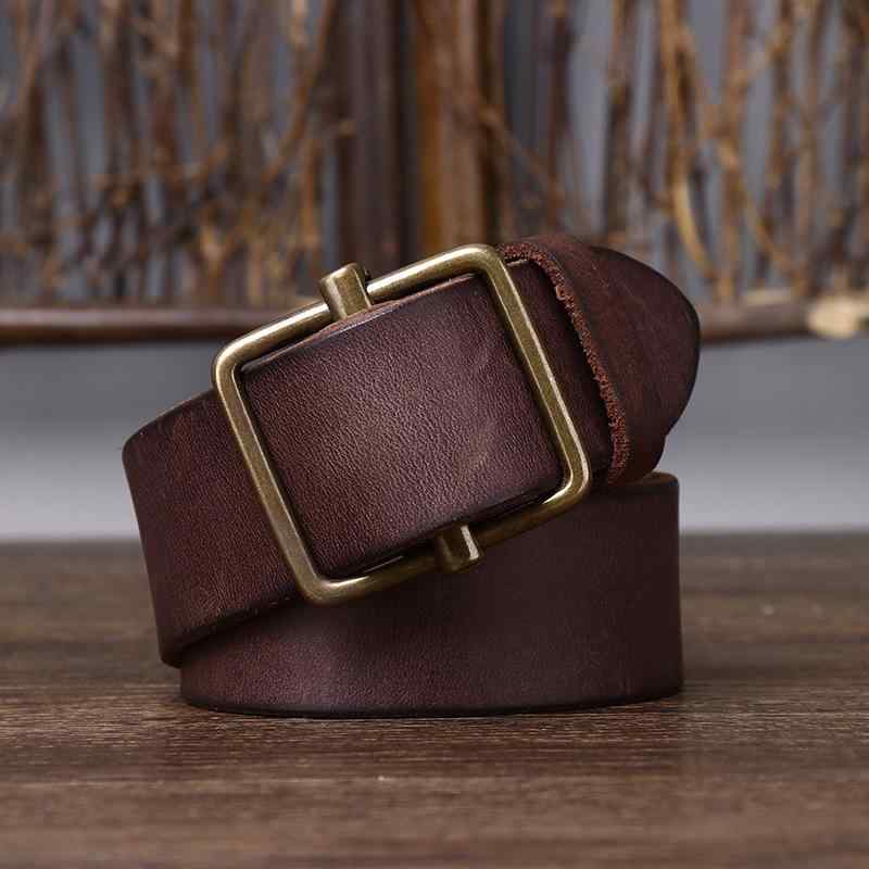 ・素材: 牛革（トップレザー）・バックル素材: 銅・留め具の種類: プレートバックル・カラー展開: ロイヤルブルー、コーヒー、ブラック、カーキ・ベルト幅: 約3.8cm・厚さ: 約4mm・サイズ展開: 105cm、110cm、115cm、1...
