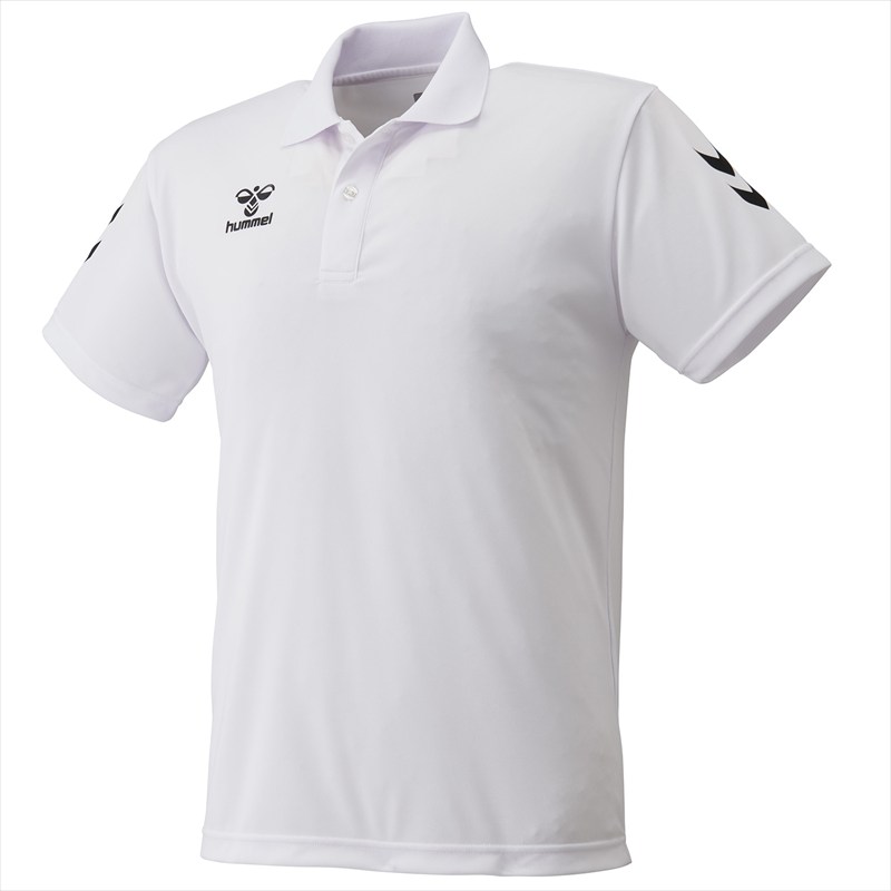 4900ベーシックデザインのチーム対応ポロシャツ。素材：ポリエステル100%吸汗速乾,以下余白