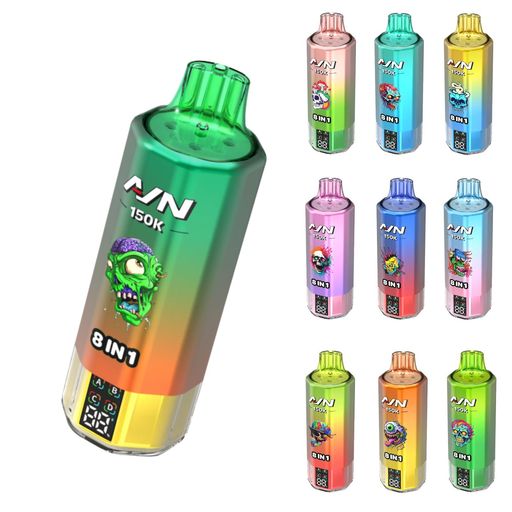【驚異の大容量·最大150,000回吸引可能】 電子たばこAIVONO AVN 8-in-1は、大容量設計で最大150,000回の吸引が可能。1本で長く使える、圧倒的なコストパフォーマンスを実現します。頻繁な交換の手間を減らし、長時間たっぷ...
