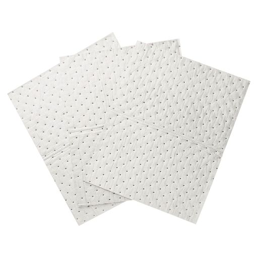 サイズ:縦400x横500x厚み4.0mm 1枚の吸収力:約800ml 入数:3枚入り 用途:自動車整備時の下敷き・灯油缶の下敷き・工作機械のオイル漏れ受け・油汚れの道具入れの下敷き
