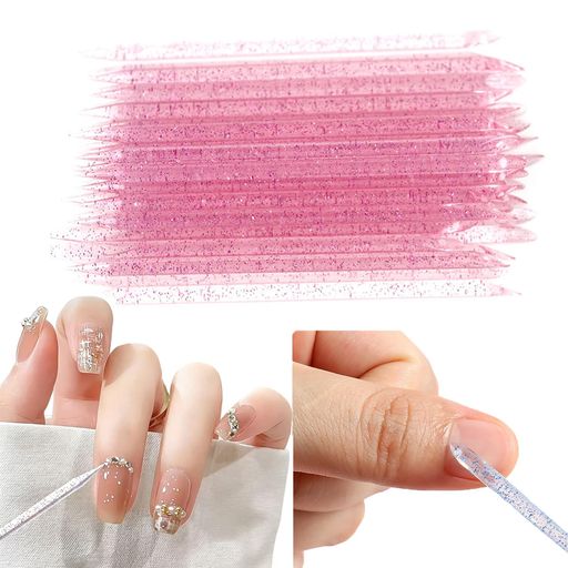 【100本入りで衛生的に使える】たっぷり使える100本セット。用途ごとに使い分けたり、使い切りとして清潔に使用可能。家族や友人とシェアするのにも便利です。 【多用途で使いやすいネイルケアツール】先端は細かい部分の汚れ除去やネイル周りのケアに...