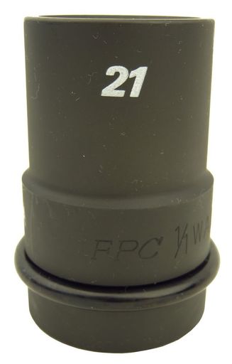 対辺寸法S:21 4角側外径D1:47 差込側外径D2:49 全長L:76 重量g:660 ピン:8-P1 リング:8-O1