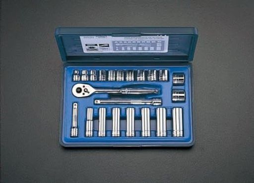 メーカー...SIGNET(シグネット) 型番...12723 <セット内容>...22点 差込角...3/8” ソケット(6角)...8・10・11・12・13・14・15・16・17・18・19・22mm