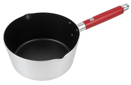 メーカー型番:H-712 サイズ:(約)全長380x幅220x高さ105mm 重量:(約)470g 底の厚さ:2.0mm 満水容量:2.2L 寸法:20cm 材質:本体/アルミニウム合金(内面 ふっ素樹脂塗膜加工)、取っ手/天然木