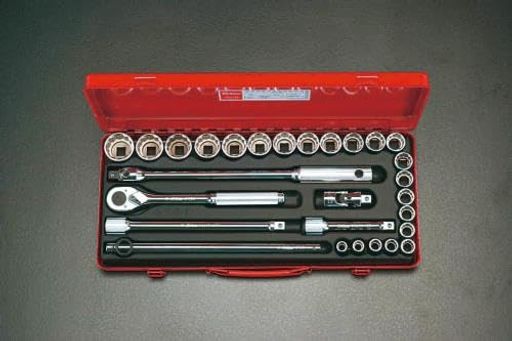メーカー...コーケン(Ko-ken) 型番...4241M <セット内容>...28点 差込角...1/2” ソケット(12角)...10・11・12・13・14・15・16・17・18・19・20・21・22・23・24・2...