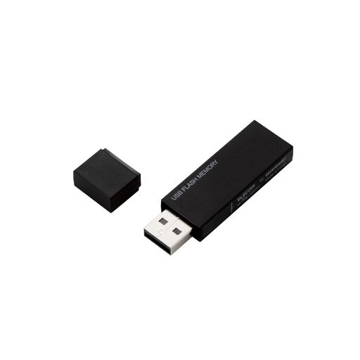 ■シンプルなデザインで使用シーンを選ばない、シンプルUSB2.0メモリです。 ■ELECOMWebサイトからダウンロードすることで、パスワード自動認証機能付暗号化セキュリティソフトを利用可能です。 ■使用時に紛失しやすいキャップを本体後部に...