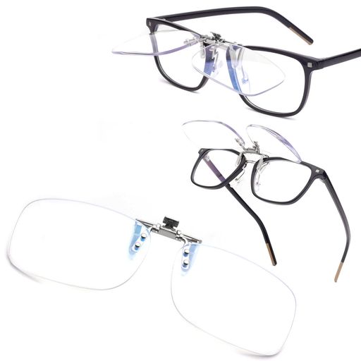 クリップ式老眼鏡►今お使いのメガネに直接クリップして、倍率を上げることができるレンズです。レンズを上下に反転させることで、遠近両用。このメガネが必要ないときは、無料の軽量メガネケースに入れておけば、便利で保護されます。 耐久性が高く、使いや...