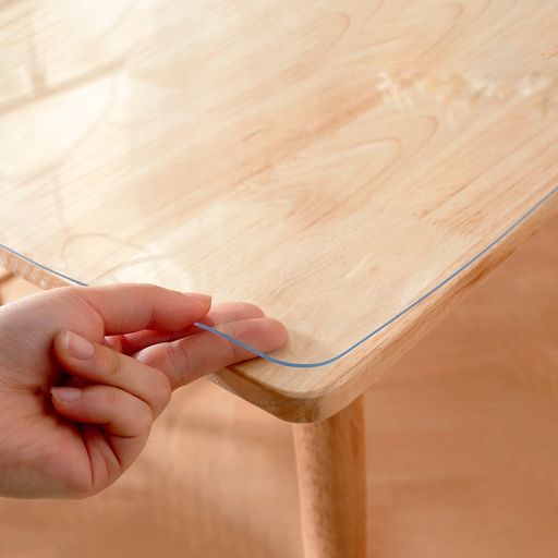 テーブルクロス 透明 サイズ:PVC テーブルマット 45x60cm 厚さ1.5mm.《ご注意ください》テーブルが大理石またはガラスでできている場合は、エンボス加工 テーブルクロス な素材を選択してください,それ以外の場合、透かしが生成され...