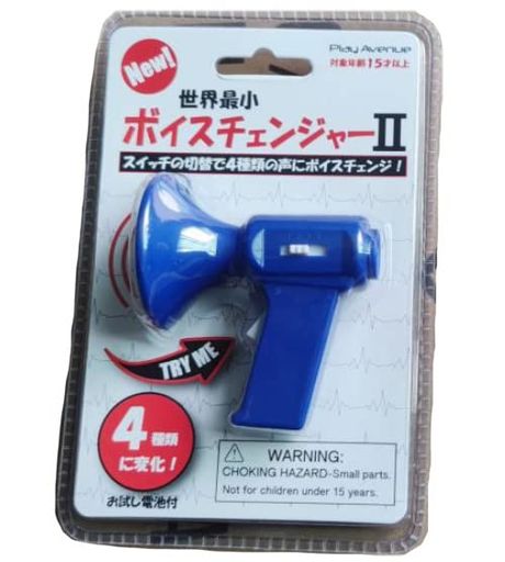 本体サイズ:約70x80x45mm 使用電池:アルカリ電池12V-23A(お試し電池付属) カラー:青
