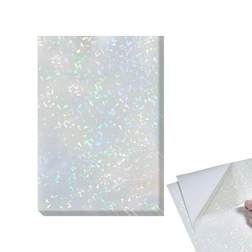 【製品仕様】透明ホログラムシール10枚、サイズ:A 4。(注意:印刷できません)。 【高品質材料】耐久性に優れたプラスチック防水材料を採用し、色あせにくく、破損しにくい。シールは薄くて柔らかいので、ハサミで簡単に切ることができます。 【用途...