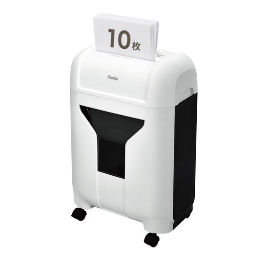 細断作業の生産性UP:各種お知らせランプやクリーニング機能など、便利な機能を搭載。簡単操作でホッチキス針にも対応します。 移動もラクラク:約7.6kgと軽量かつ、取手と4キャスター付きだから移動もスムーズに行えます。 極小サイズで安心のマイ...