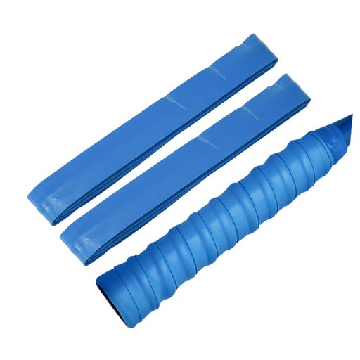 [仕様]タイプ:凸凹仕様 /サイズ:1100*25*0.7mm /カラー:青 /セット内容:グリップテープ x 2本(同色) [凸凹仕様]グリップには筋が入っており、巻くと表面に凸凹ができるタイプです。このデザインにより、フィット感が高まり...
