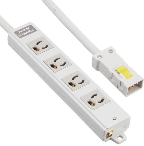 15A-125V VCTケーブル長3M ハーネスプラグ付 電源表示付 磁石付