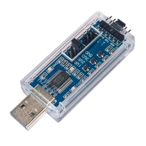 4種類のTTLレベル対応:汎用性の高いUSB-TTL変換アダプターです。5V/3.3V/2.5V/1.8Vの4種類のTTLレベルに対応し、ほぼ全てのTTL通信を安定して処理可能な高性能設計を採用しています。 純正FTDI FT232RNLチ...