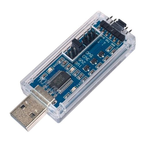 4種類のTTLレベル対応:汎用性の高いUSB-TTL変換アダプターです。5V/3.3V/2.5V/1.8Vの4種類のTTLレベルに対応し、ほぼ全てのTTL通信を安定して処理可能な高性能設計を採用しています。 純正FTDI FT232RNLチ...