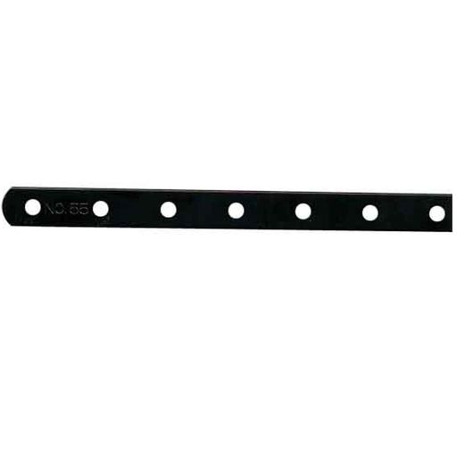 仕上:黒焼付塗装 厚みX幅:2mmX16mm 長さ:198x30mm