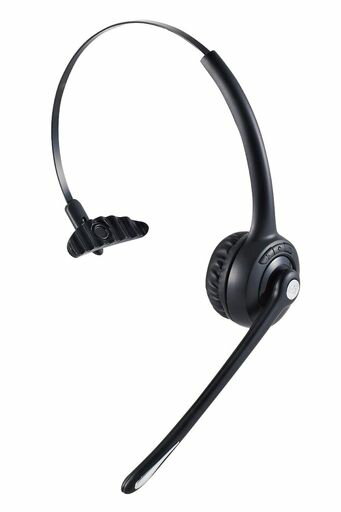 会議 周囲の音が聞こえやすく、長時間の使用でも疲れにくいオーバーヘッドタイプの片耳ヘッドセットです。Bluetooth(R)接続のためワイヤレス通話が可能で、オンライン会議などの際に自席から離れても通話が可能です。 オンライン会議などの際に...