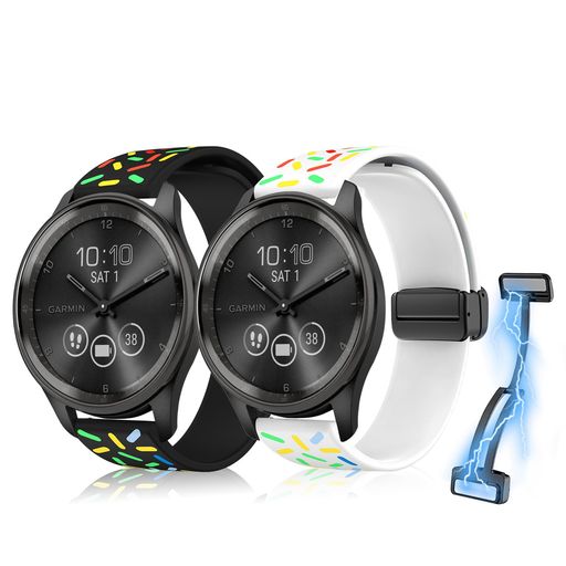 1.【機種に対応】Garmin Forerunner 165/165 Music/Garmin Vivoactive 6/5/Garmin Vivomove Trend/Garmin Venu 2 Plus/Venu Sq 2/Sq 2 m...