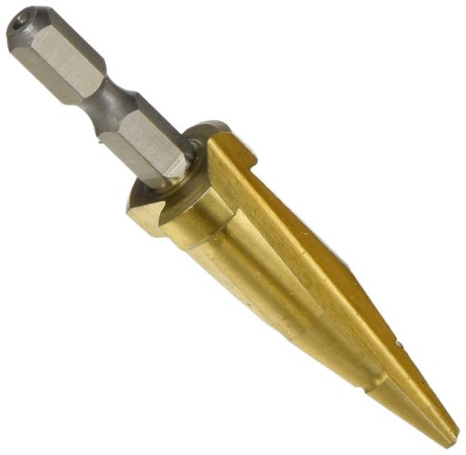 穴あけ寸法:12.5mm シャンク径:6.35mm 表面処理:チタンコーディング 材質:HSSハイス鋼