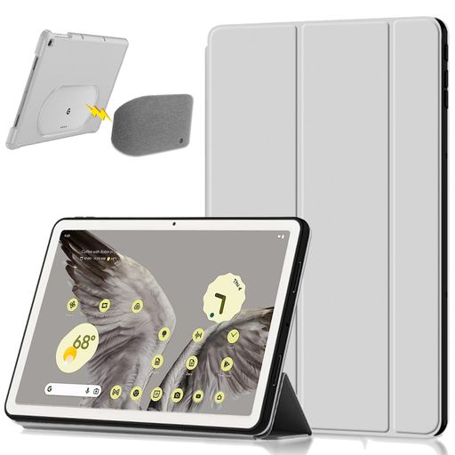 【対応機種】Google Pixel Tablet 2023(グーグル ピクセル Tablet)専用ケース、他のモデルには使用できません。 【高品質材質】表面はPUレザーを使用、手触りが良い、高級感も出る。内側はTPU材料が採用されています...