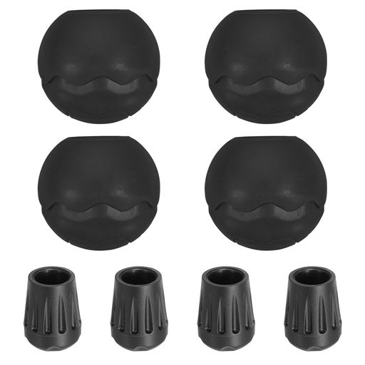 適用可能な脚の外径:14mm / 0.55";内部の高さ:27mm / 1.06";全体サイズ:48 x 44mm / 1.88 x 1.73"(外径*高さ);パッケージ内容:キャンプチェアフット4個 特徴:TPE素材で作られており、安定性...