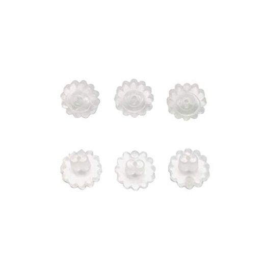 線径約0.6~1mmに対応 サイズ:幅約0.55mmx高さ約0.45mm 材質:シリコン 数量:60