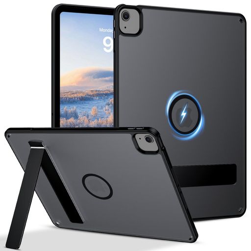 【対応機種:iPadAir13インチ(2025/2024)専用のケースです。以外のモデルには対応しておりませんので、購入前にご確認ください。 【MagSafe対応】ipadair13インチケースには、N52の高強度MagSafeテクノロジー...