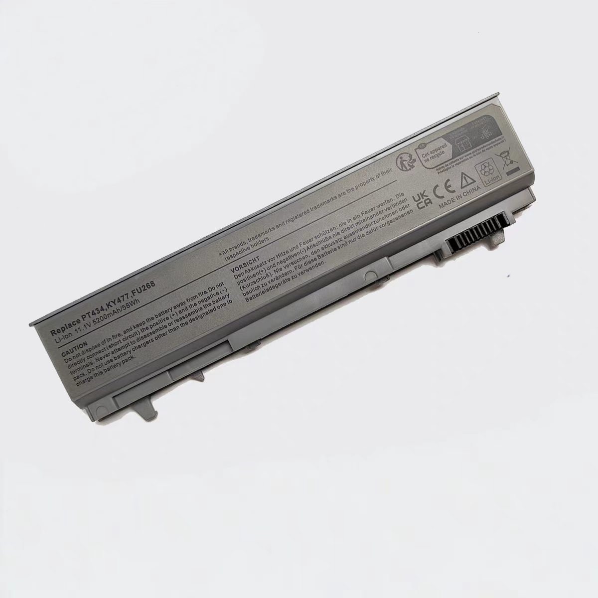 商品仕様 商品名 KY477 FU268 11.1V 58Wh dell ノート PC パソコン 互換 バッテリー 電池 電圧 11.1V 容量 4400mAh (58Wh) タイプ リチウムイオン 対応機種 DELL E6400 E651...