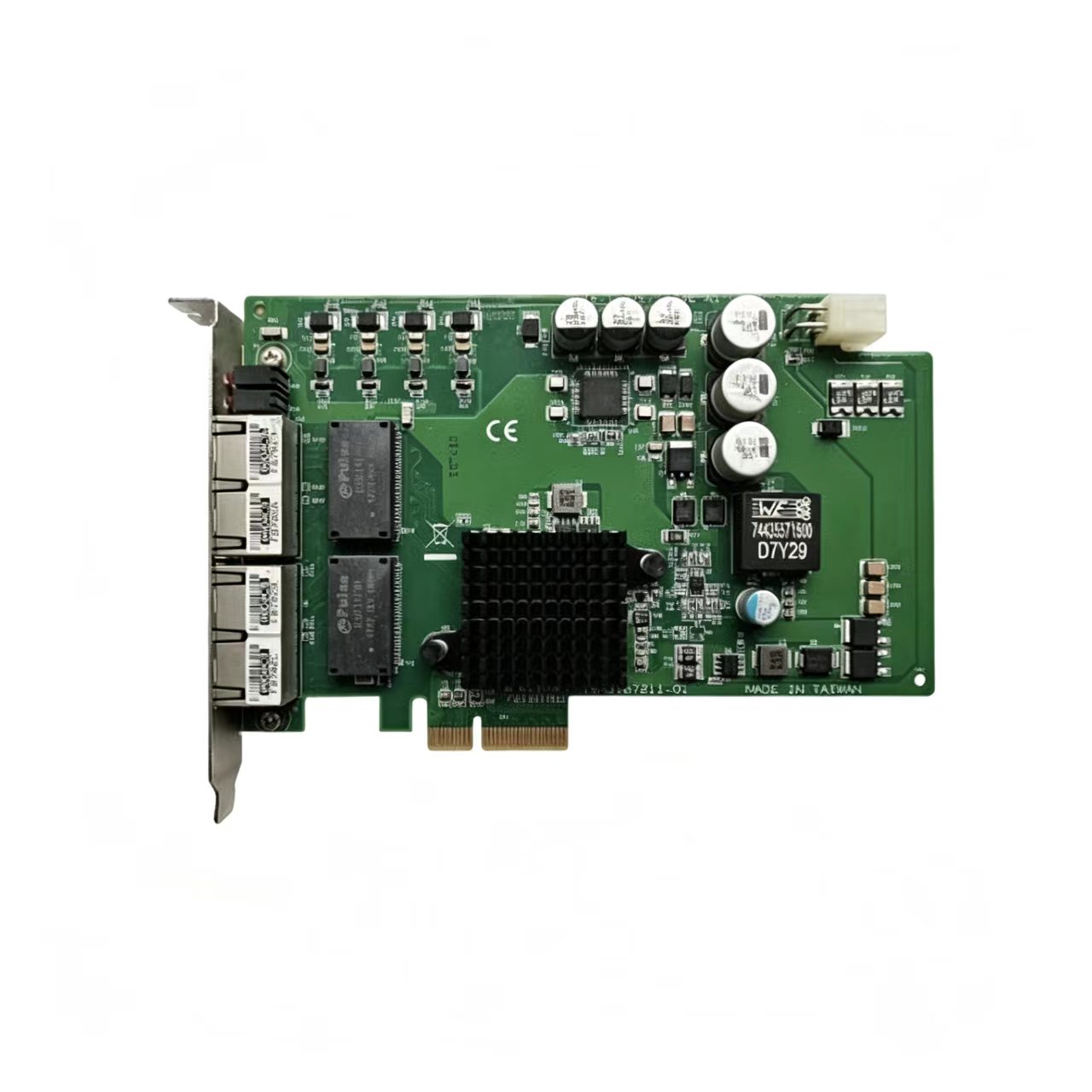 商品説明 ★製品スペック ・対応型番：ADVANTECH PCIE-1672E、PCIE-1674E POE拡張ボード ・商品状態：新品未使用品 ・適用機器：産業制御PC、画像検査装置、監視カメラシステム、FA生産ライン機器、組込み産業機器...