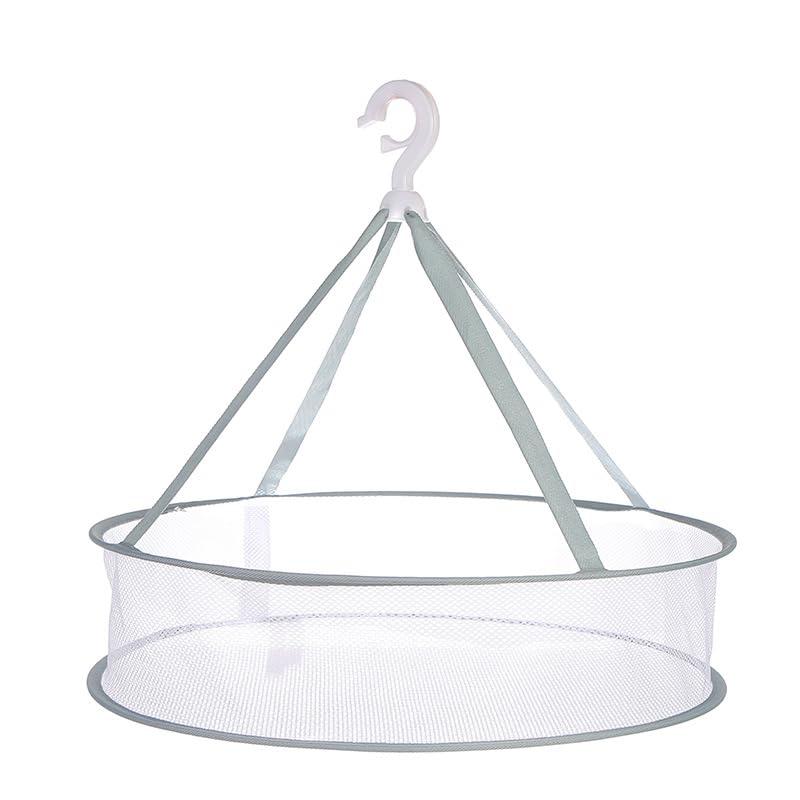 Thujopsis 平干しネット 枕干し 干物ネット 干しかご セーター干しネット 野菜干し 1段 2段 直径45cm商品仕様 サイズ：2段　(約45cm×約810cm)　1段（約45cm×8cm）　折りたたみ時　直径　約20cm、厚み2c...