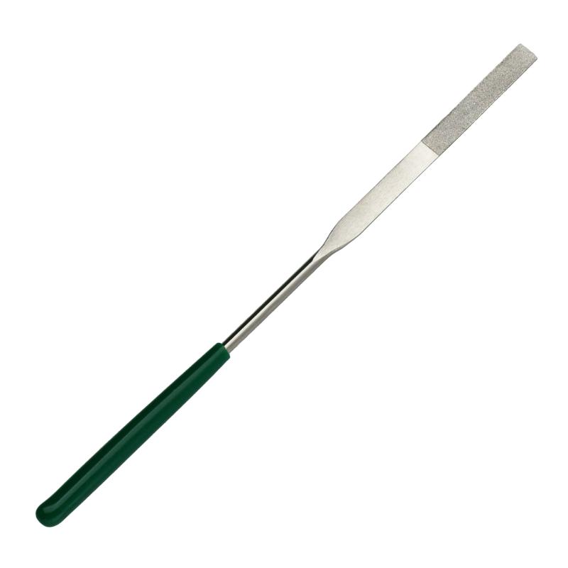 イーストン ダイヤモンドヤスリ 極薄 平 全長:140mm ダイヤ長:30mm #400全長:140mmダイヤ長:30mm形状:平(幅5.0mm、厚さ0.5mm)粒度:#400グリップ付専用ケース付