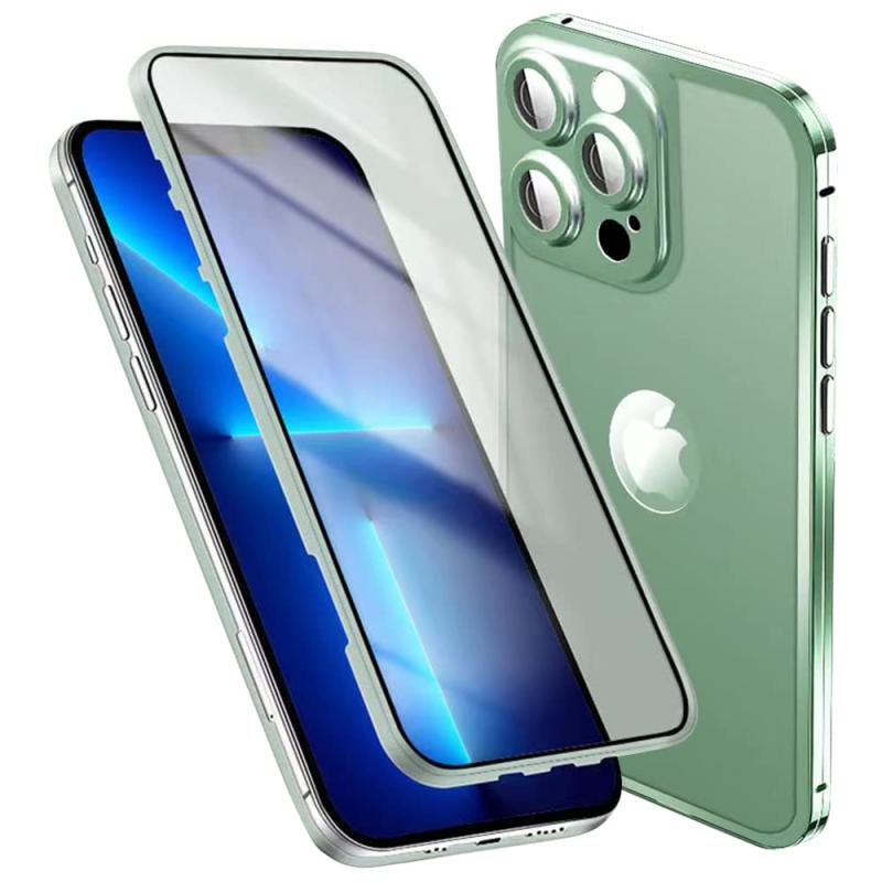 iPhone 14 pro ケース iPhone 14 pro 用ケース 2023年新型【側面チタニウム+両面強化ガラス】ほぼ裸 軽量 耐衝撃 滑り止め マット仕上げ 極薄 指紋防止 ワイヤレス充電対応 アイフォン 14pro【チタニウム製...