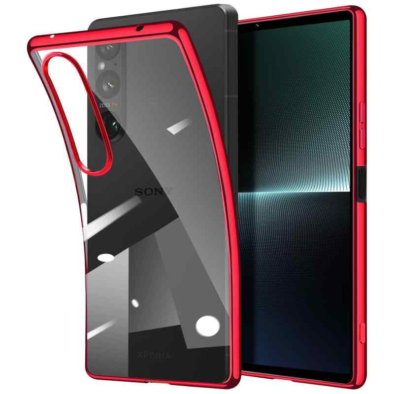 Zabarsii ケース クリア カバー スマホケース 軽量 透明 耐衝撃 スリム TPU 薄型 擦り傷防止 メッキ加工 ストラップホール付き【対応機種】Xperia 10 VI 約6.1インチに対応なので、機種を間違いないようご注意下さい...