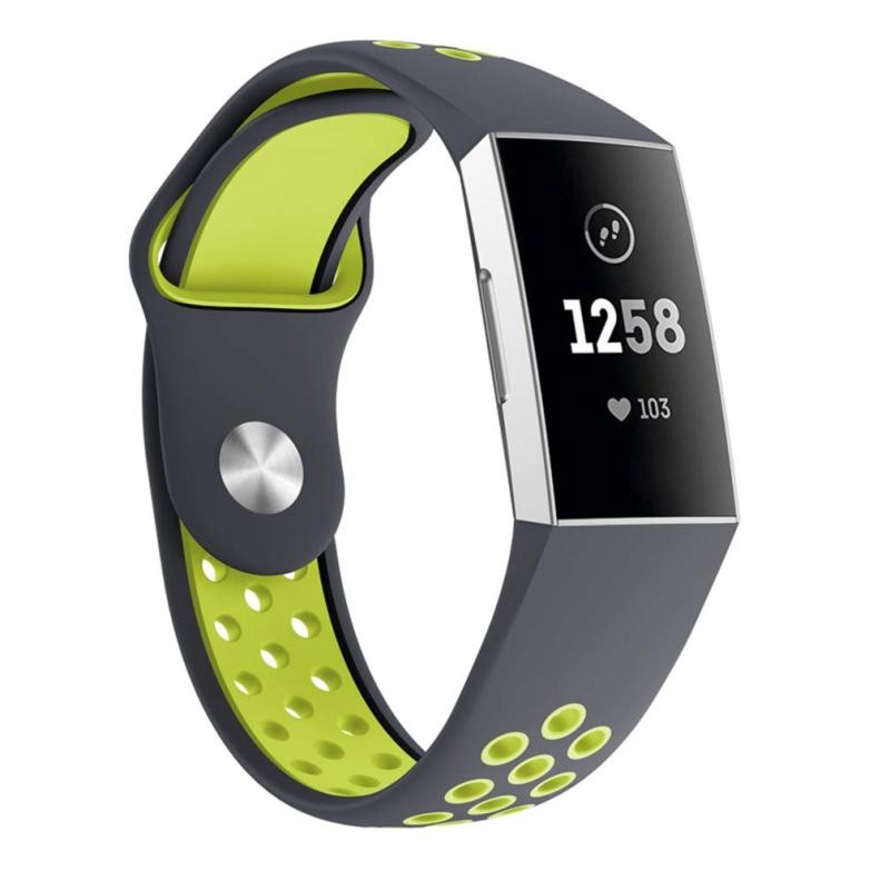 Comtax for Fitbit Charge 3/ Charge 4 バンド/ベルト 交換用バンド 柔らかいシリコンバンド 調整可能 多色選択 スポーツ 交換ベルド【対応機種】Fitbit Charge 3/ Charge 4 スマート...