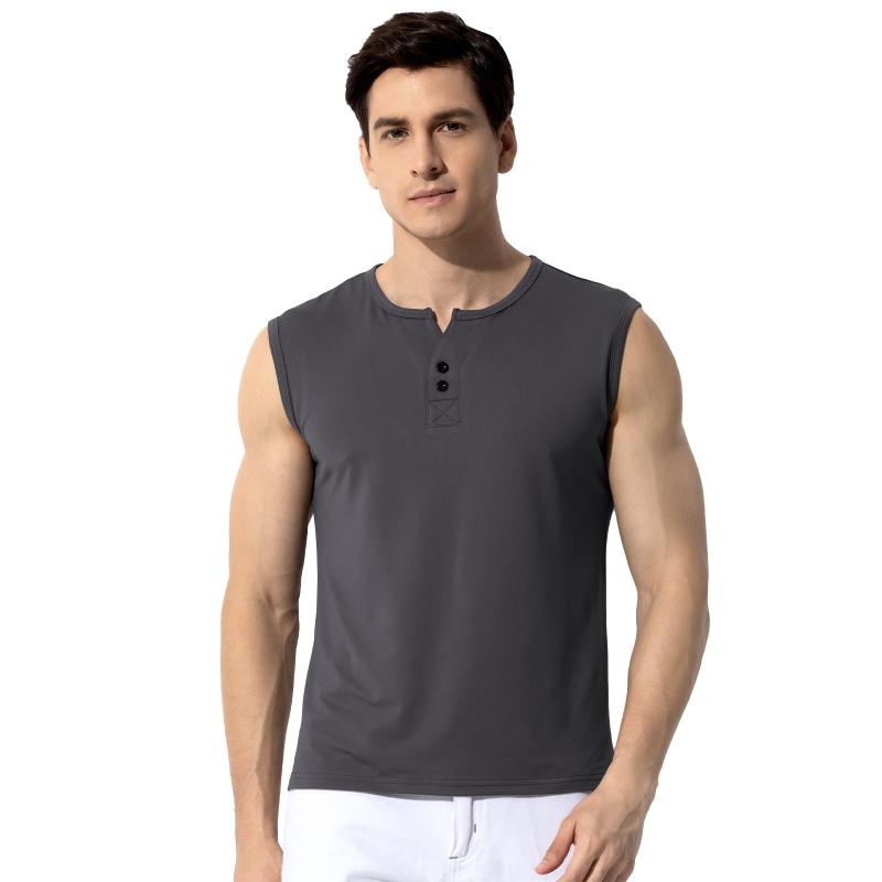 [Arjen Kroos] タンクトップ メンズ ノースリーブ インナー スポーツ ランニングシャツ トップス スポーツウェア 下着 おしゃれ カジュアル 袖なし ジム ストレッチ MA4305