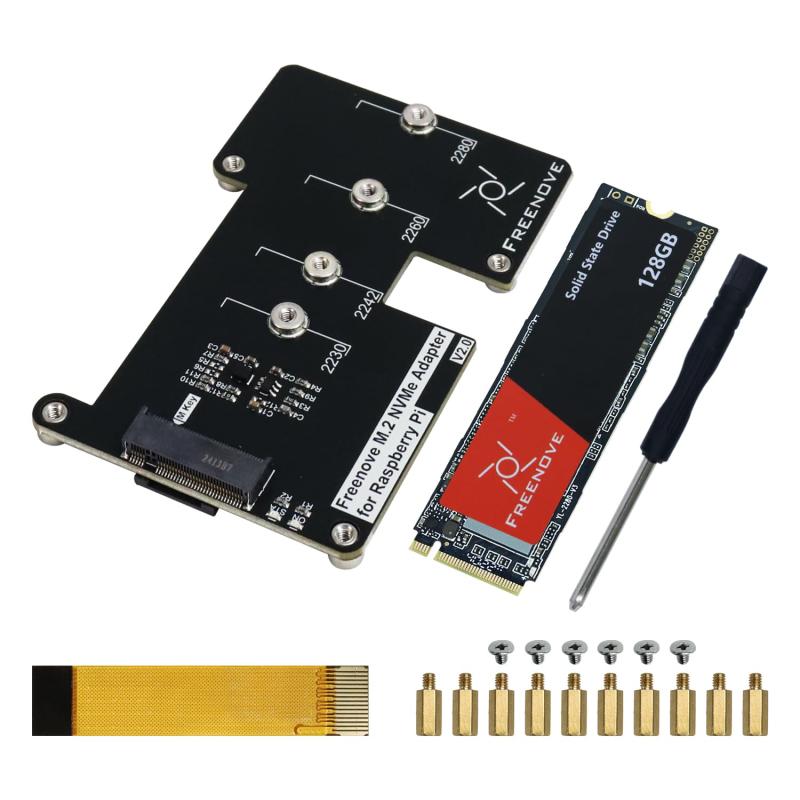 Freenove M.2 NVMe Adapter V2 for Raspberry Pi 51