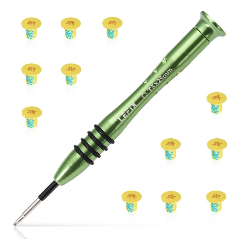 LeFix M2x3 Torx T5ネジ12個 + ドライバー1個 Dell XPS 13 9343 9350 9360 | XPS 15 9550 9560 9570|Precision M5510 5520 5530 5540、Raze...