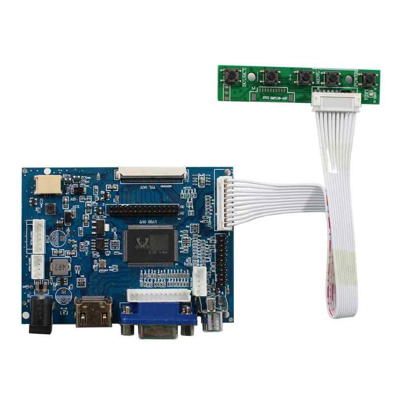 VSDISPLAY HDMI VGA 2AV 入力 LCDコントローラ基板 液晶 パネル LCD ディスプレイに対応映像端子: HDMI VGA AV; リバース支持